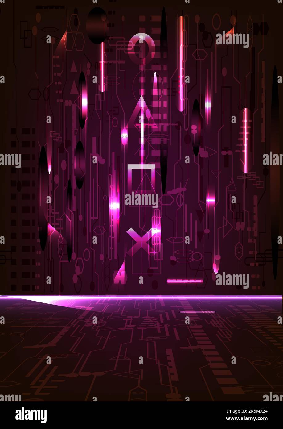 Artificial Intelligence Hi Tech Algorithm Futuristic Digital Technology