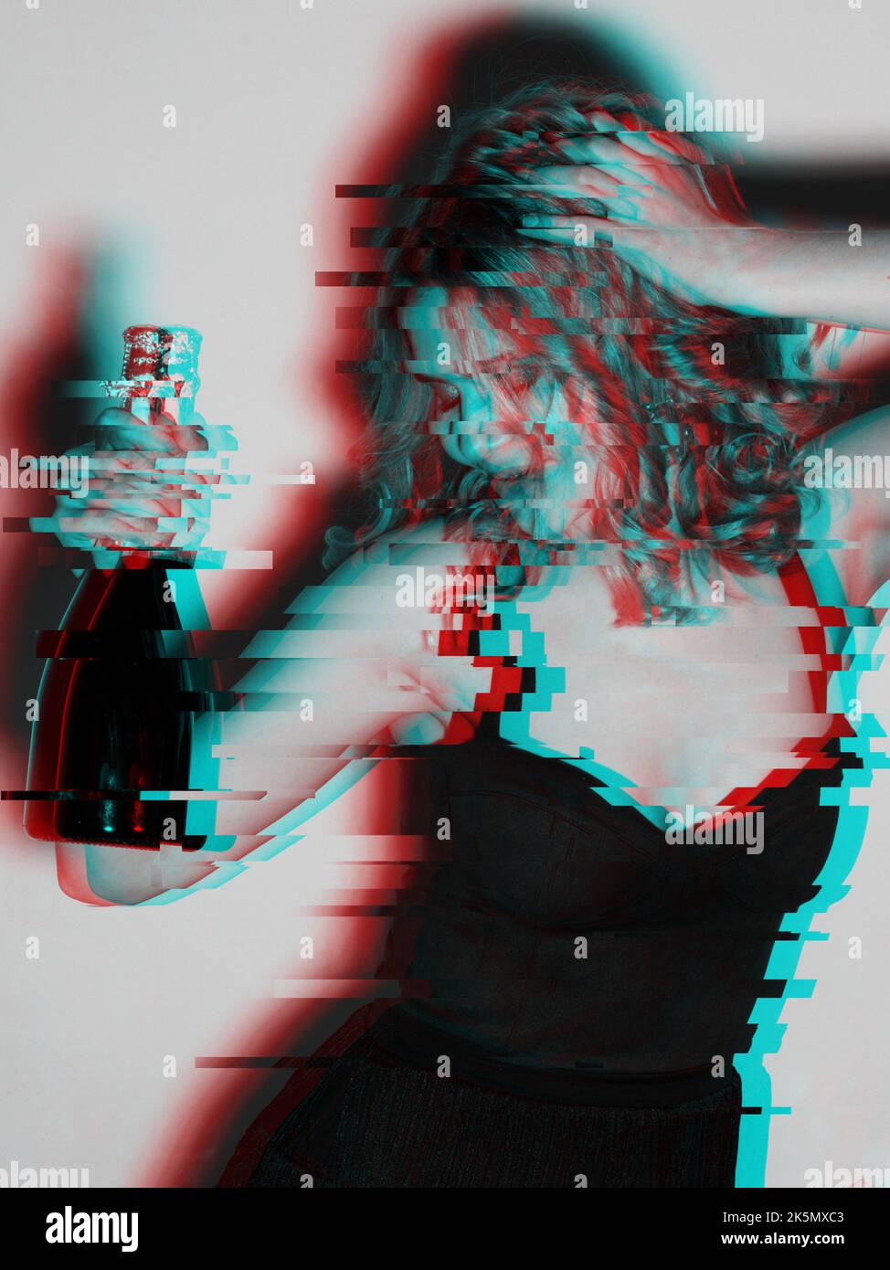 Drunk woman hi-res stock photography and images - Alamy