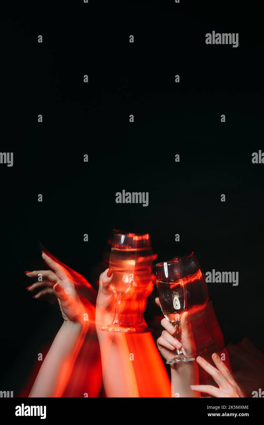 birthday party friends celebration holiday fun Stock Photo - Alamy