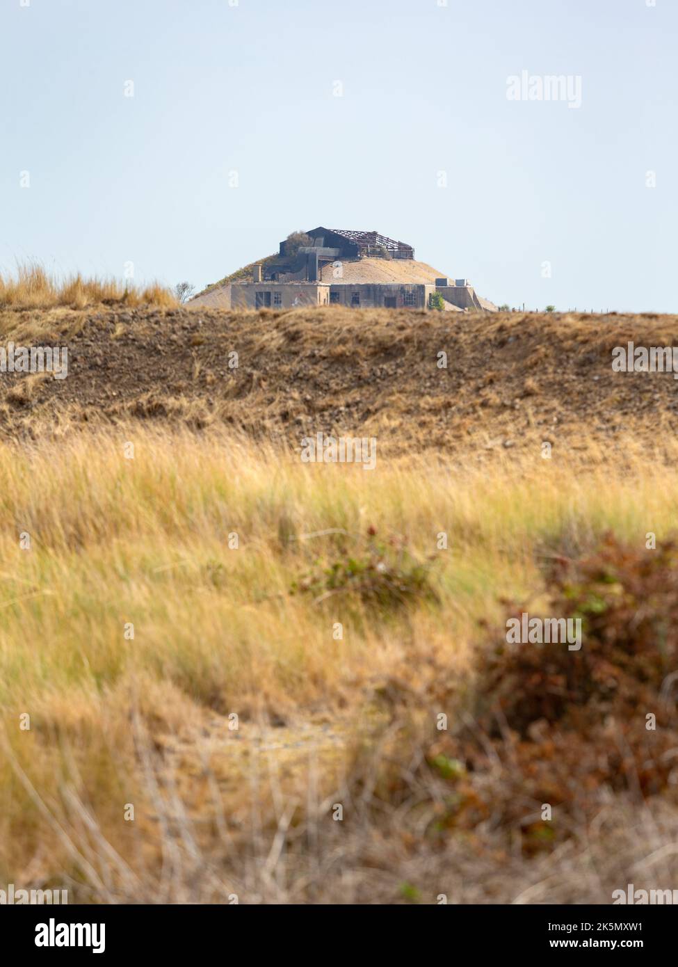 Atomic weapons testing laboratory, Orford Ness, Suffolk, England Stock ...
