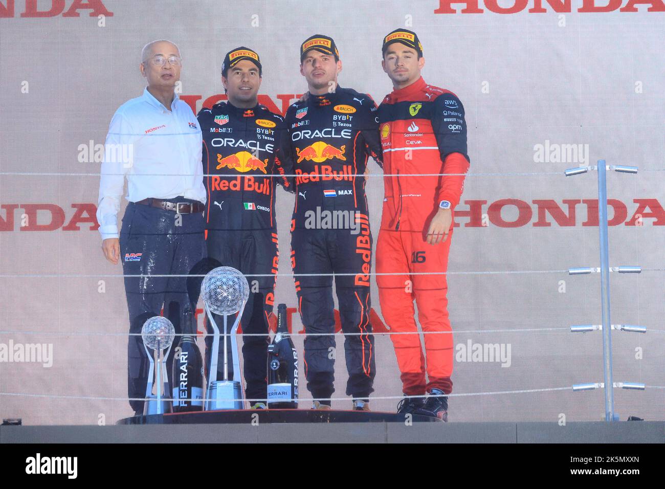 9th October 2022; Suzuka Circuit, Ino, Suzuka City, Mie Prefecture, Japan: FIA F1 Grand Prix of ...