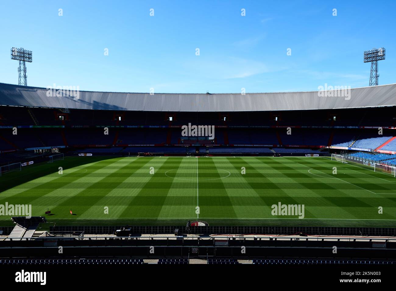 Rotterdam - De Kuip before the match between Feyenoord v FC Twente at ...