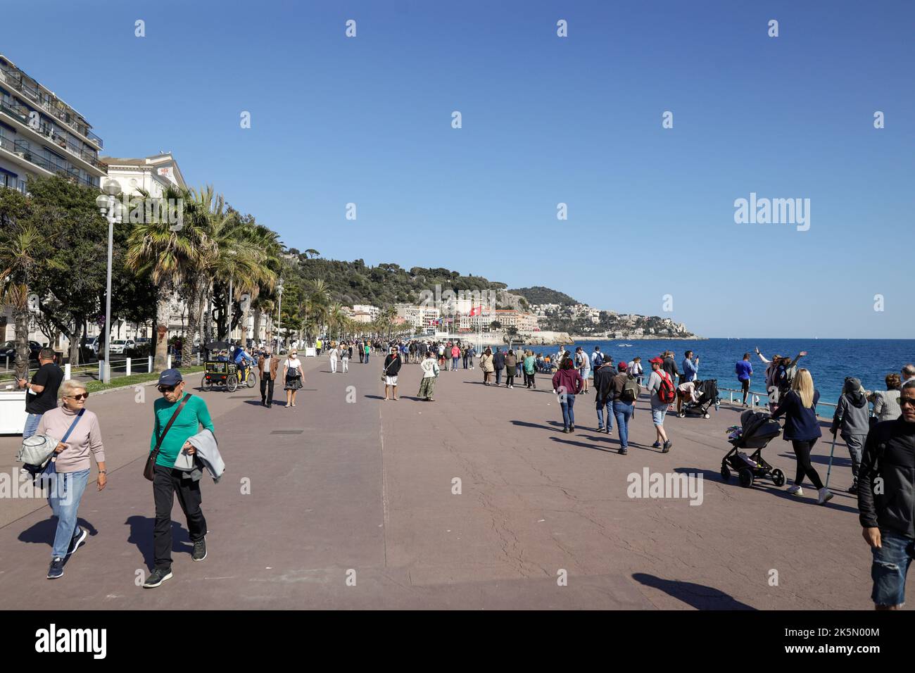 Nice france old town walk hi-res stock photography and images - Alamy
