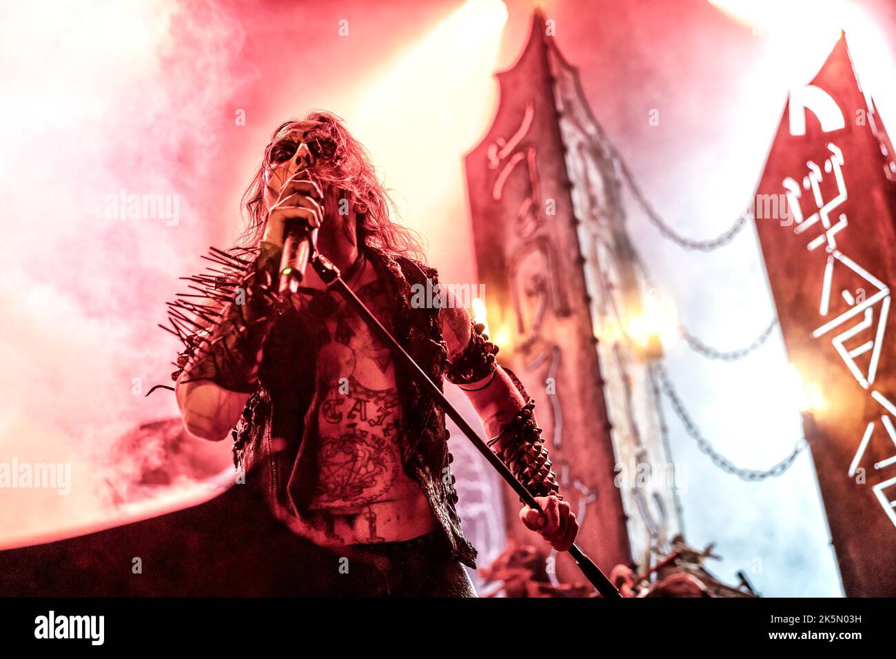 Oslo, Norway. 06th, October 2022. The Swedish black metal band Watain ...