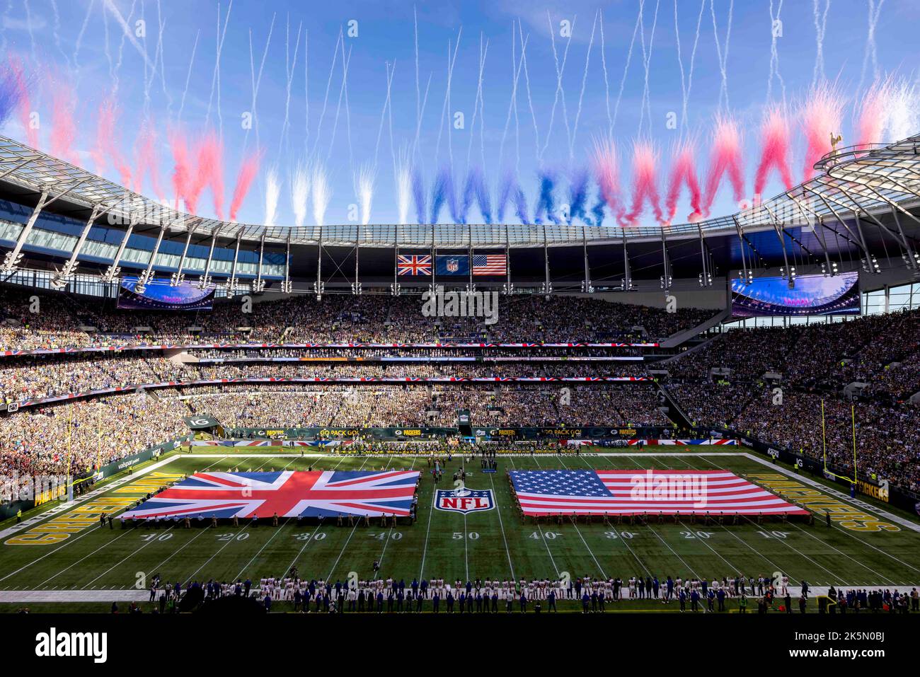 9th October 2022; Tottenham Hotspur Stadium. Tottenham, London, England ...