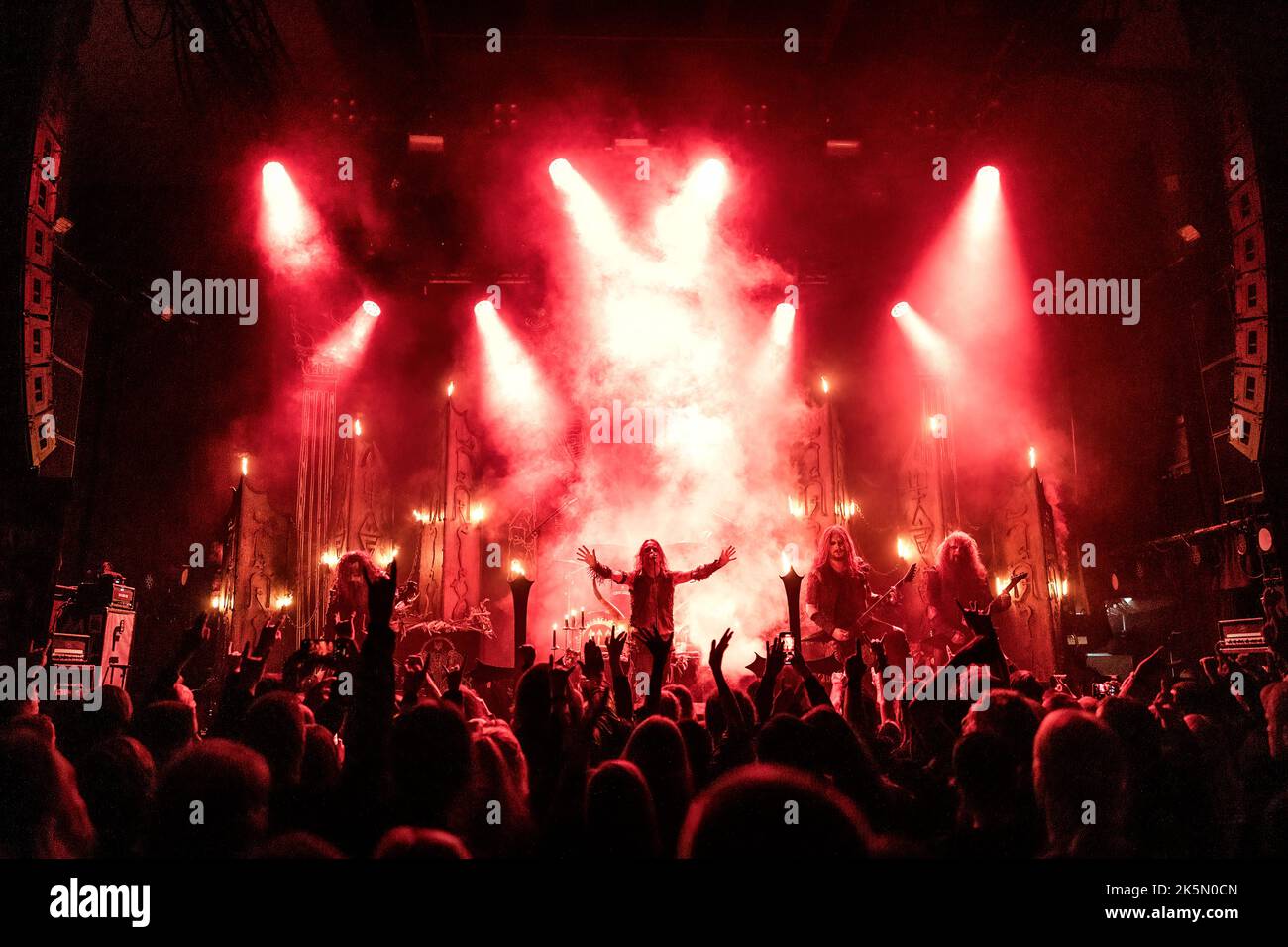 Oslo, Norway. 06th, October 2022. The Swedish black metal band Watain ...