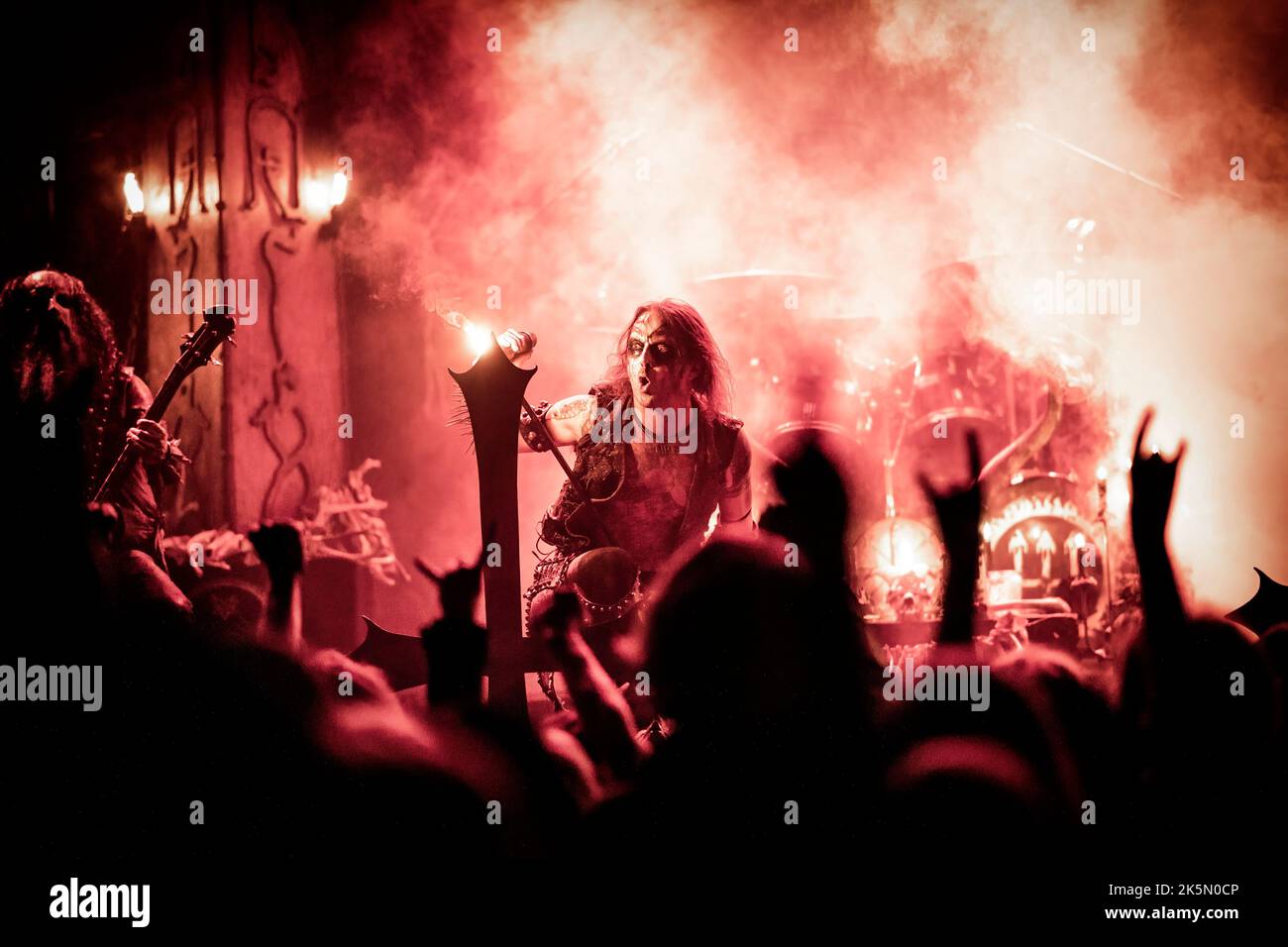 Oslo, Norway. 06th, October 2022. The Swedish black metal band Watain ...