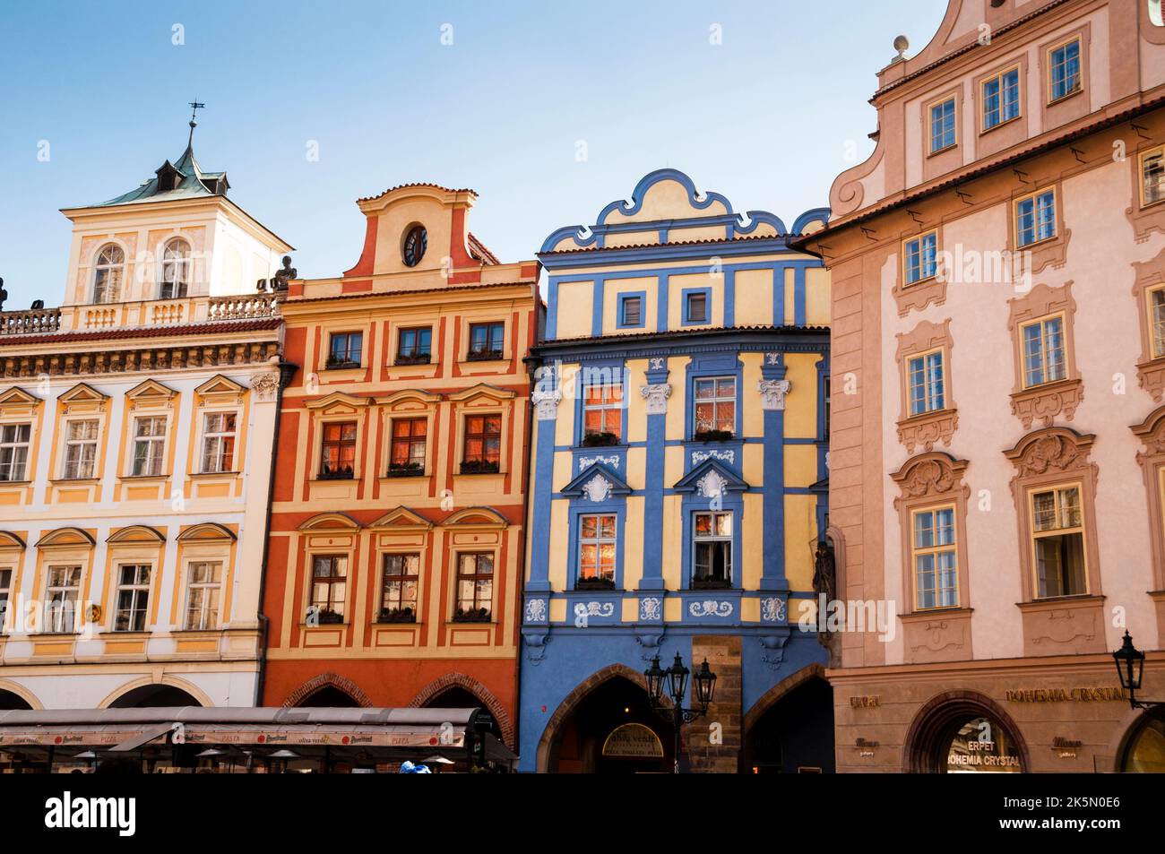 Early Baroque The House on the Alum in Old Town Square, Prague, Czech ...