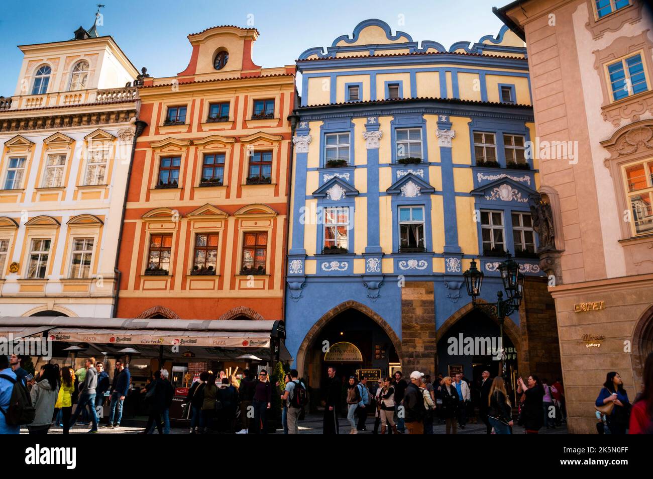 Early Baroque The House on the Alum in Old Town Square, Prague, Czech ...