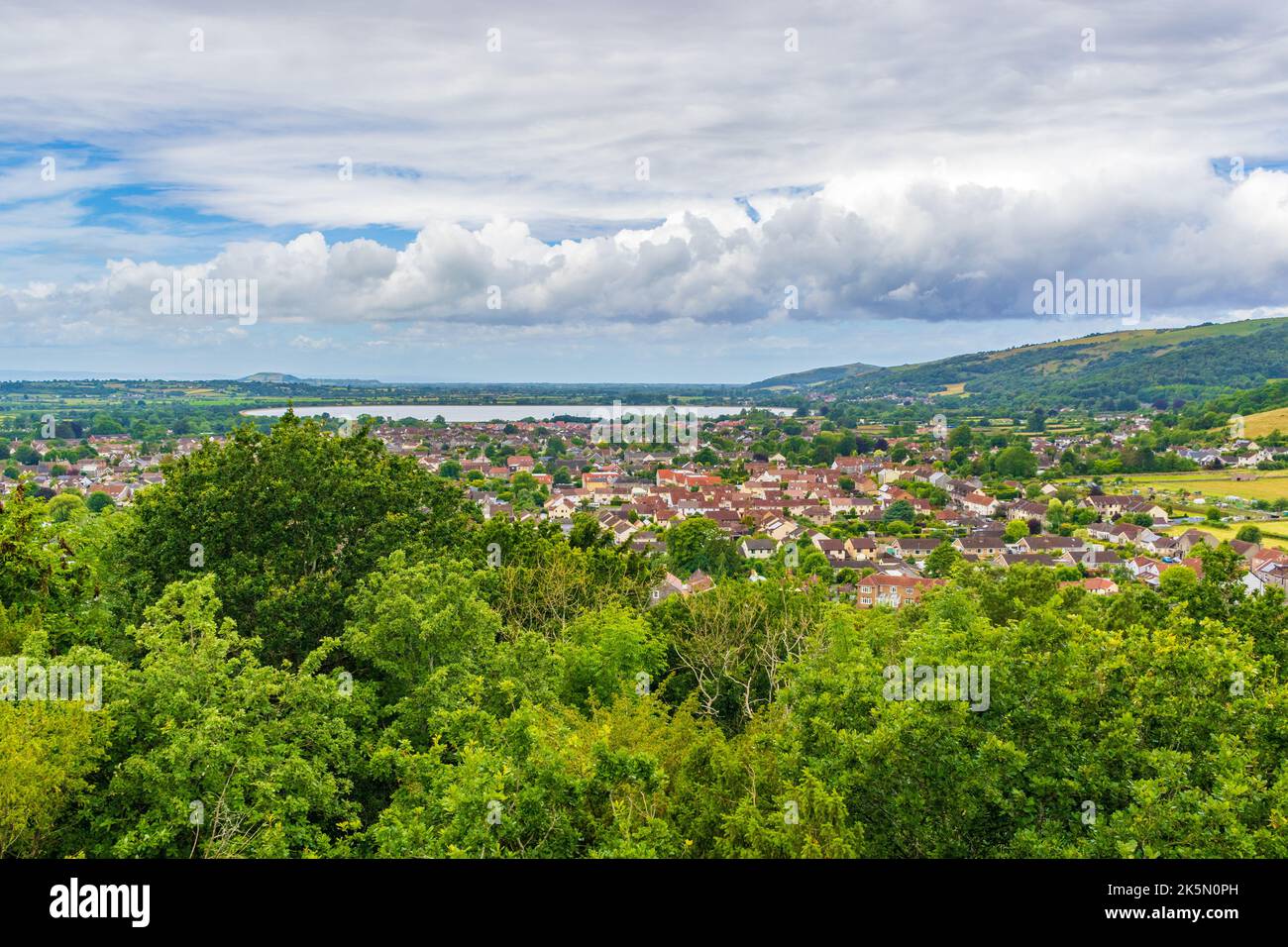 Scenic view of Mendip Hills and Cheddar Gorge is not only one of ...