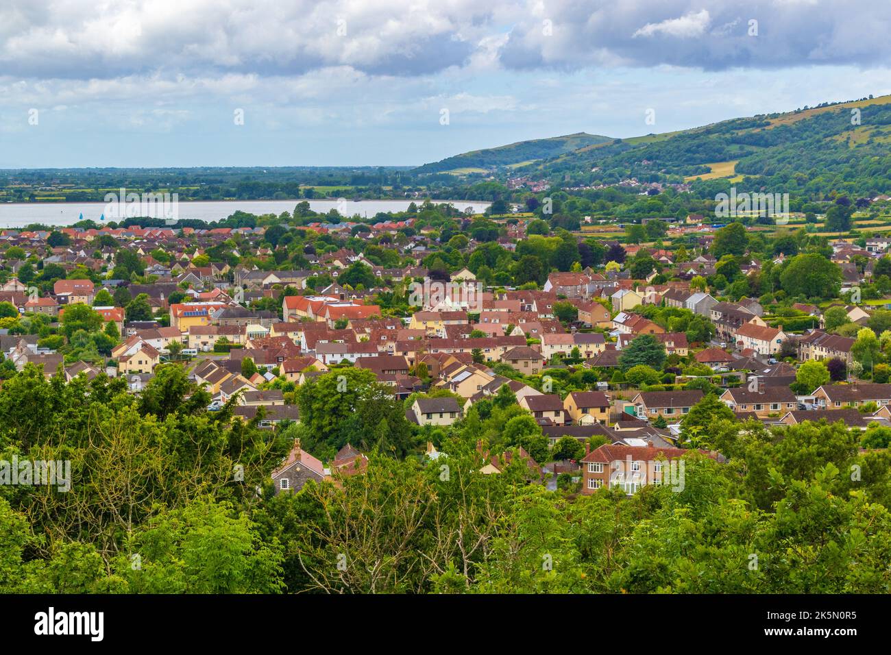 Scenic view of Mendip Hills and Cheddar Gorge is not only one of ...