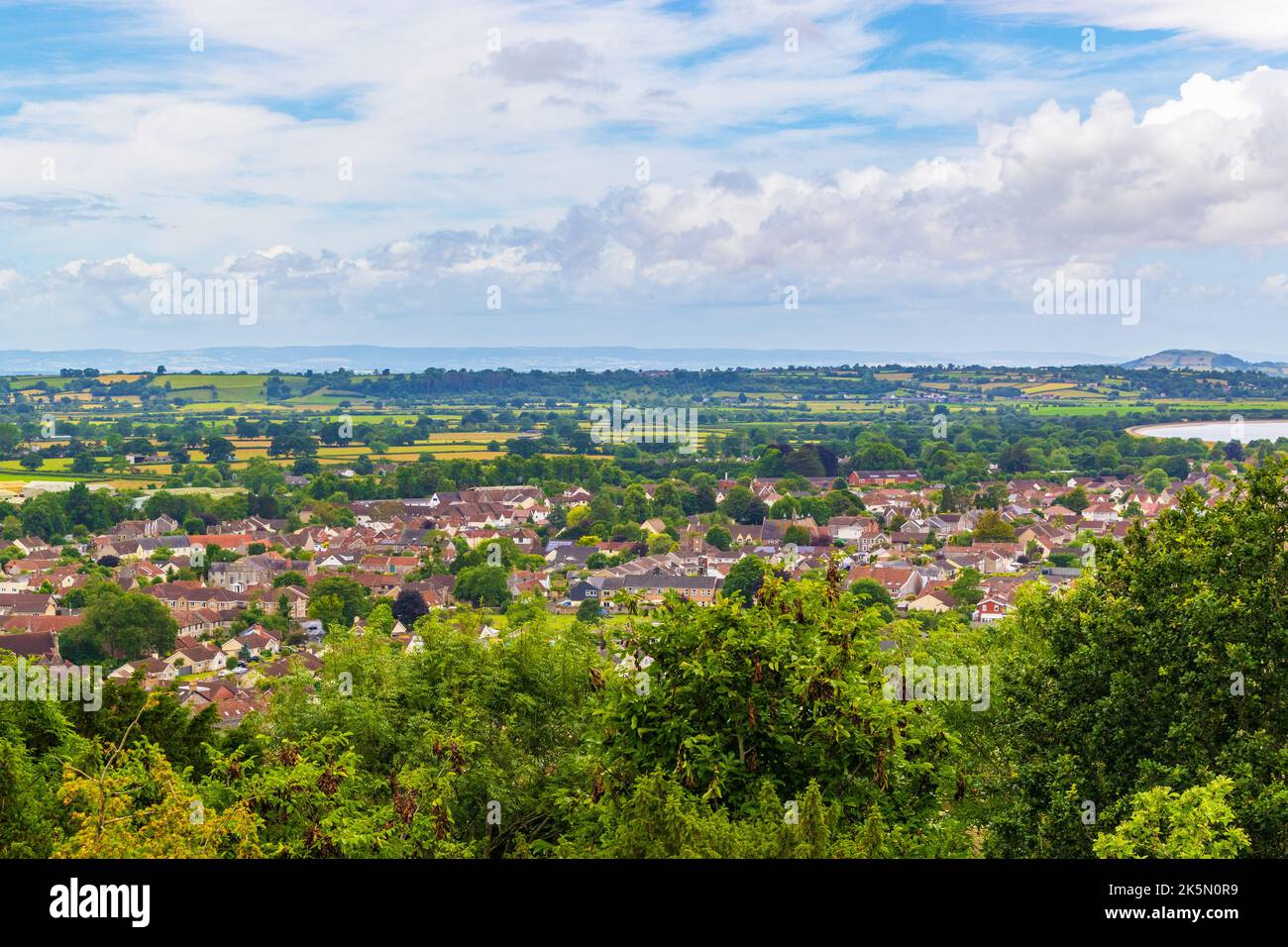 Scenic view of Mendip Hills and Cheddar Gorge is not only one of ...