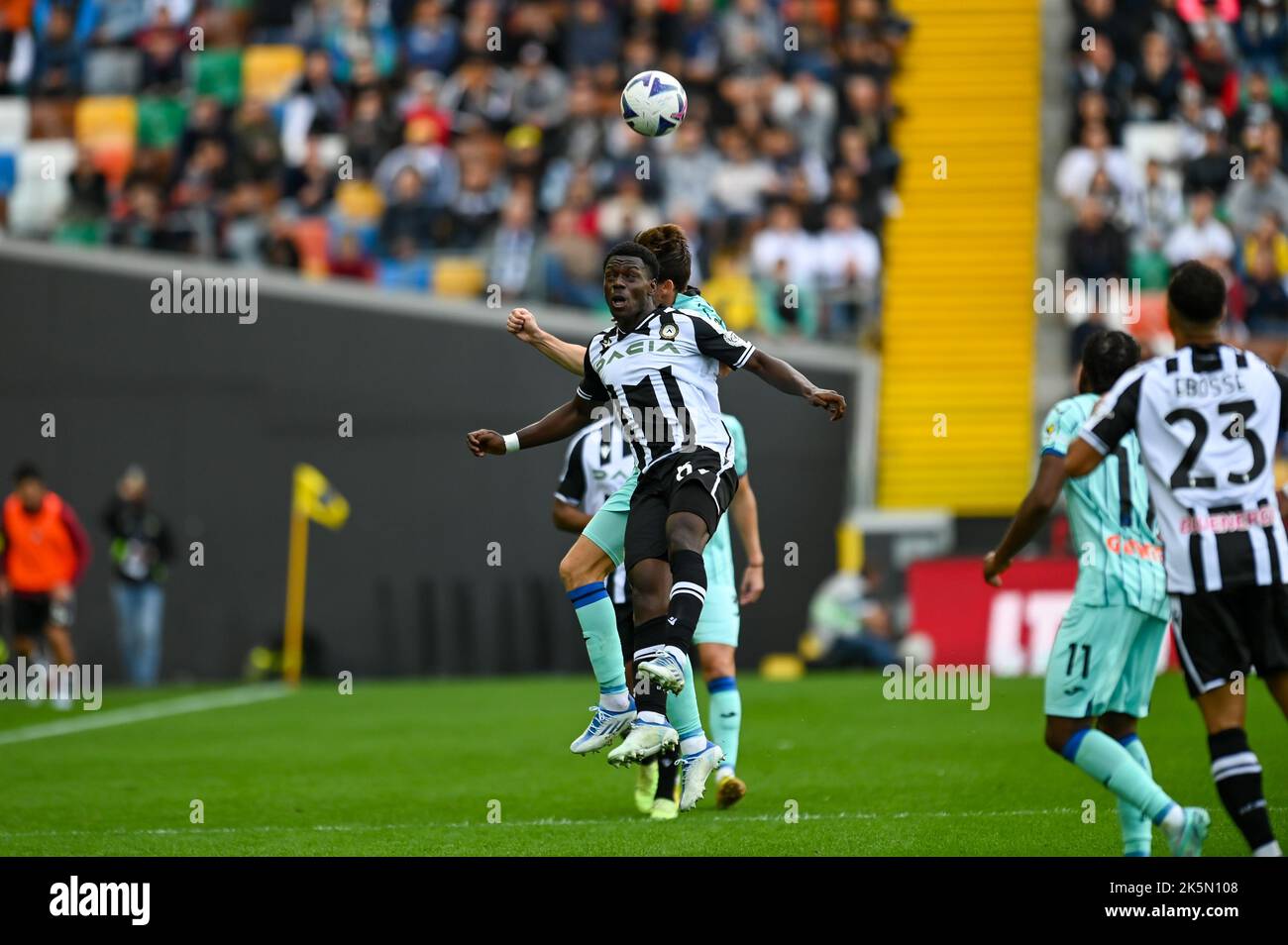 Header Of Udineses Mato Jajalo During Udinese Calcio Vs Atalanta Bc