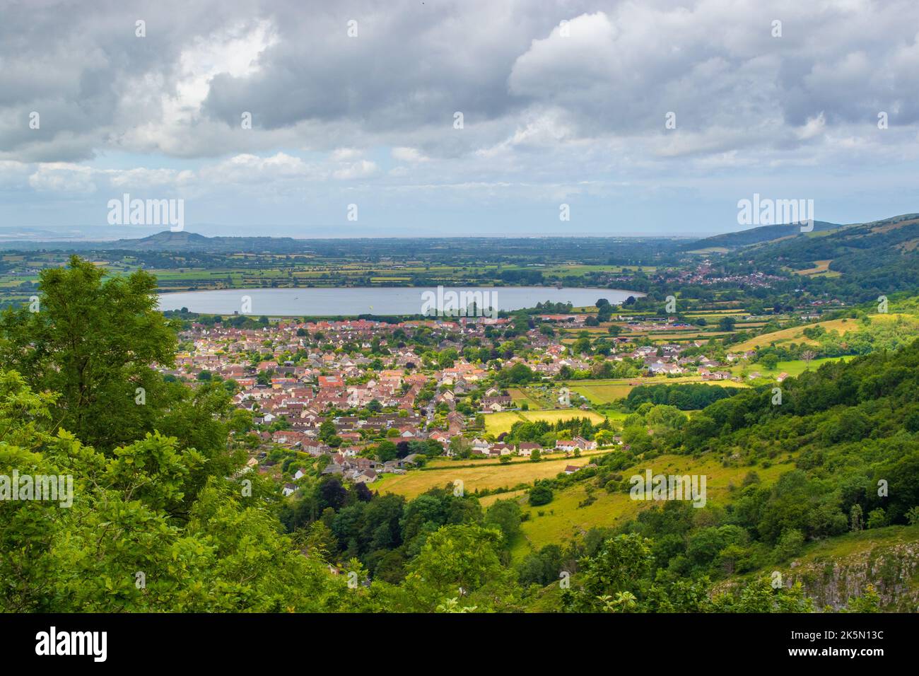 Scenic view of Mendip Hills and Cheddar Gorge is not only one of ...
