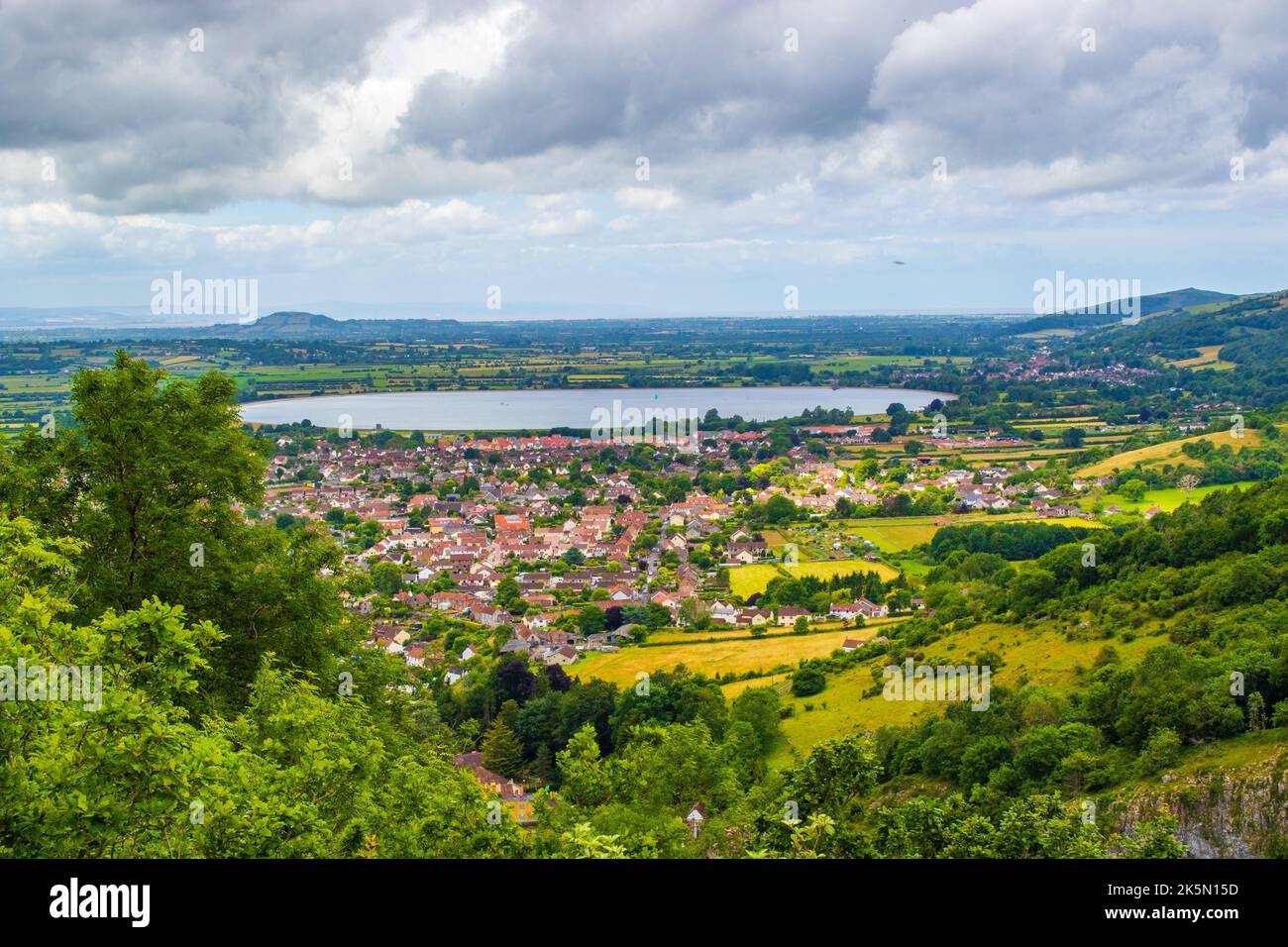 Scenic view of Mendip Hills and Cheddar Gorge is not only one of ...