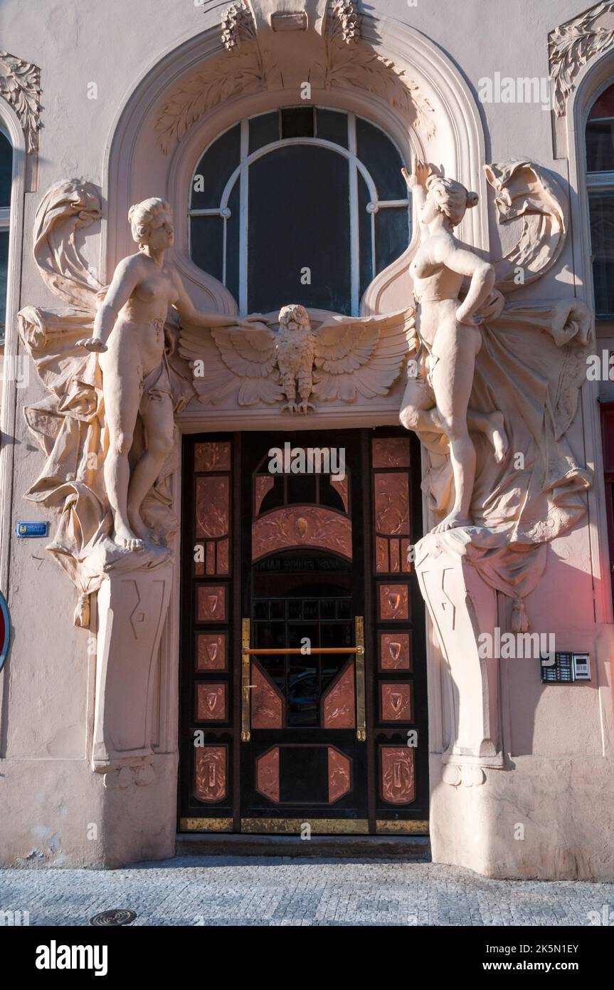 Towers and spires are part of the architectural vernacular of Prague ...