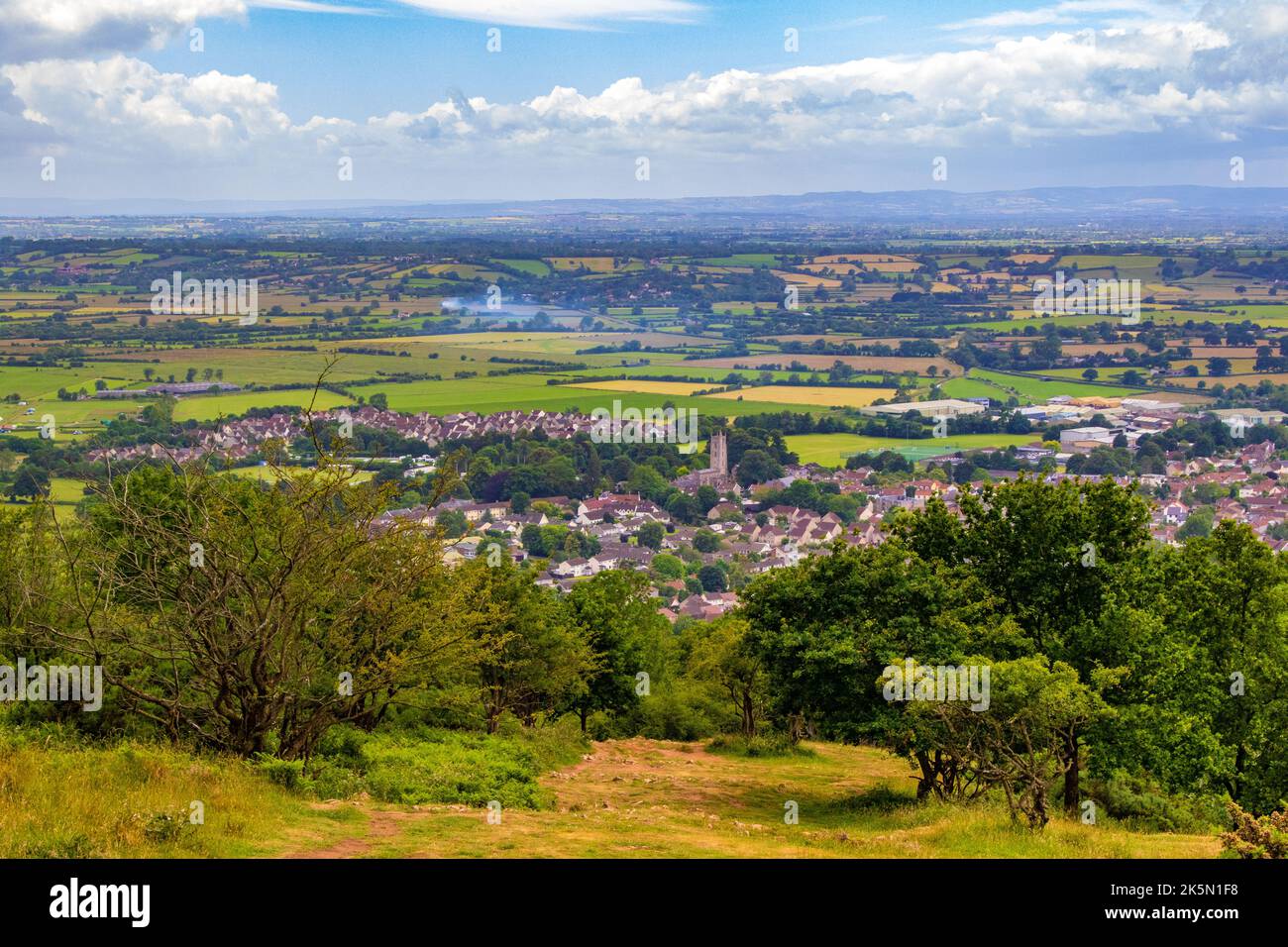 Scenic view of Mendip Hills and Cheddar Gorge is not only one of ...