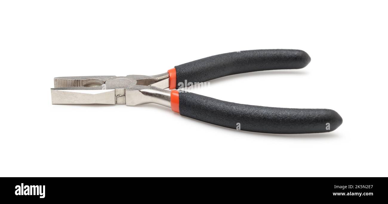 Small modern pliers isolated on white Stock Photo - Alamy