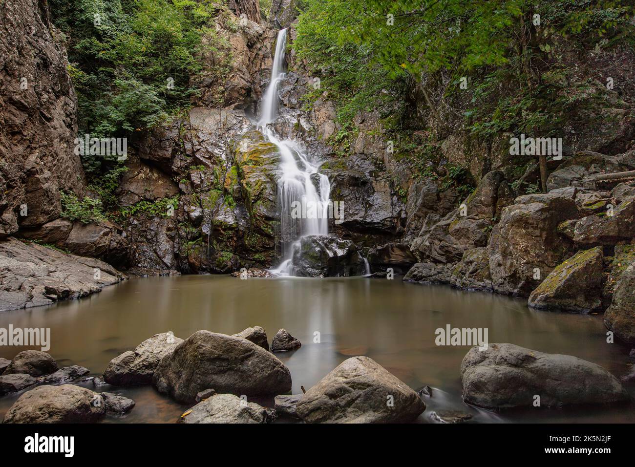 Turkey's waterfalls.Erikli waterfall,,Yalova, Turkey. Waterfall ...