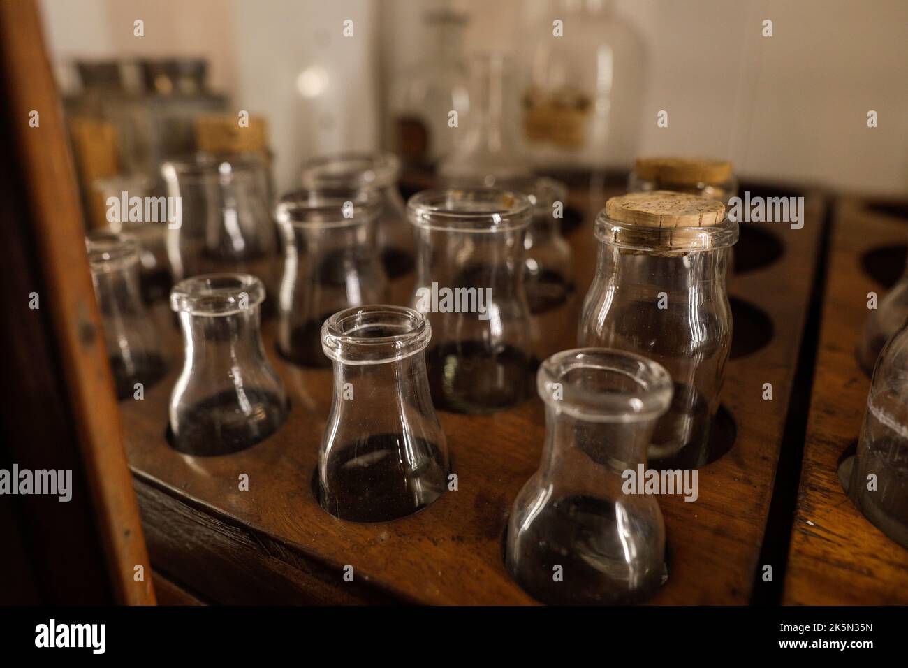 Shallow depth of field (selective focus) details with various glass ...