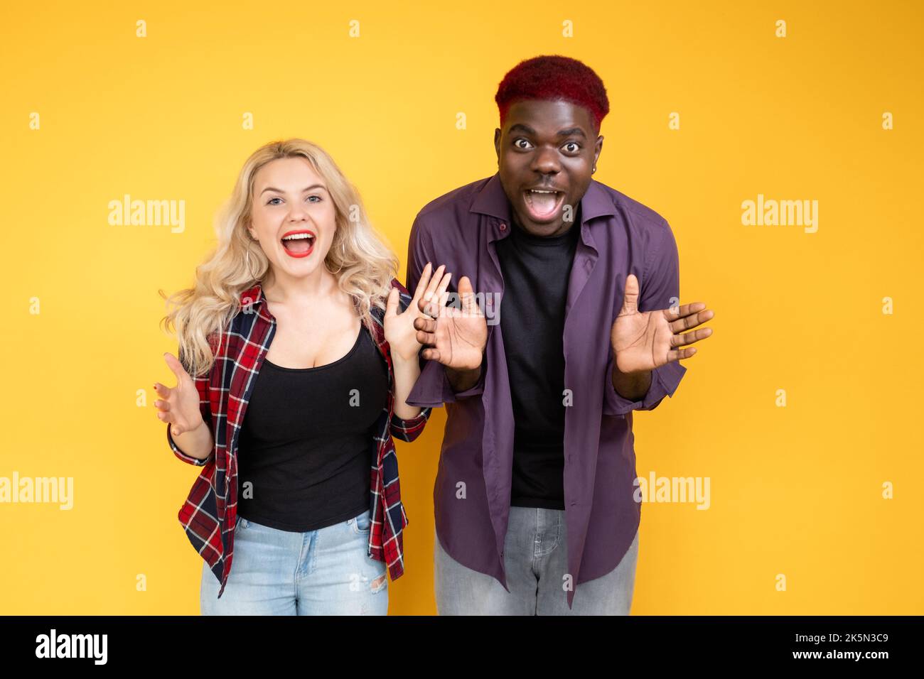 Excited happy people hi-res stock photography and images - Alamy