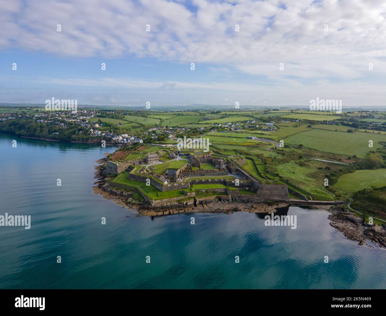 Kinsale, Ireland - 16 05 2022: Charles Fort is a massive star-shaped ...
