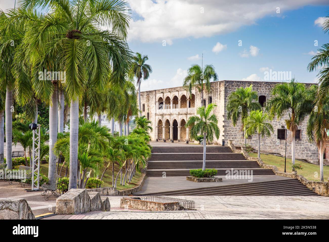 Santo domingo colonial alcazar de colón hi-res stock photography and ...