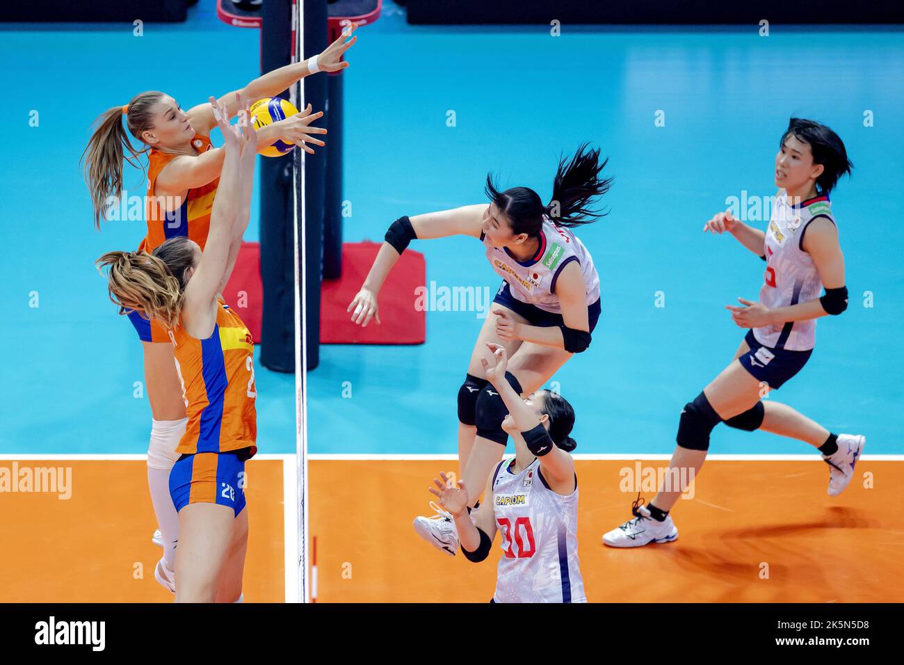 ROTTERDAM - Nika Daalderop and Tessa Polder of the Netherlands in ...