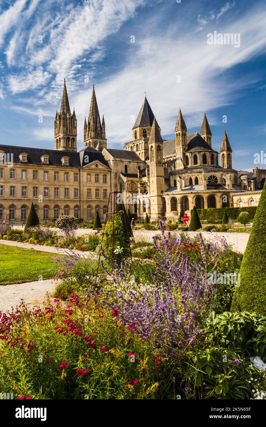 Abbaye aux Hommes, Caen, France Stock Photo - Alamy