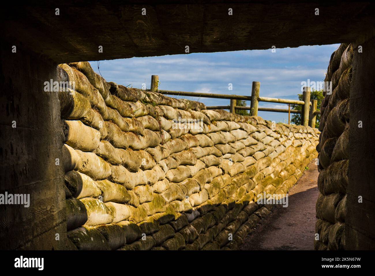 Trench world war ii hi-res stock photography and images - Alamy