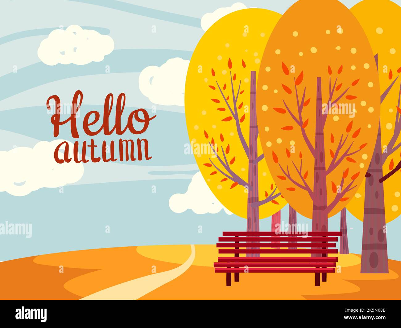 Rural footpath Stock Vector Images - Alamy