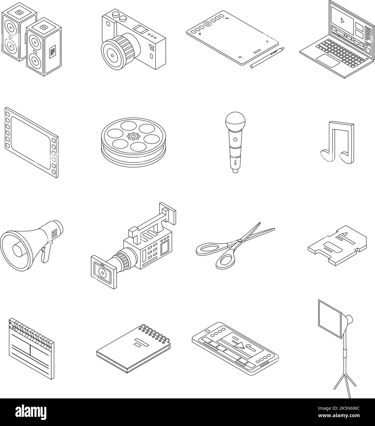 3d animation screen Stock Vector Images - Alamy