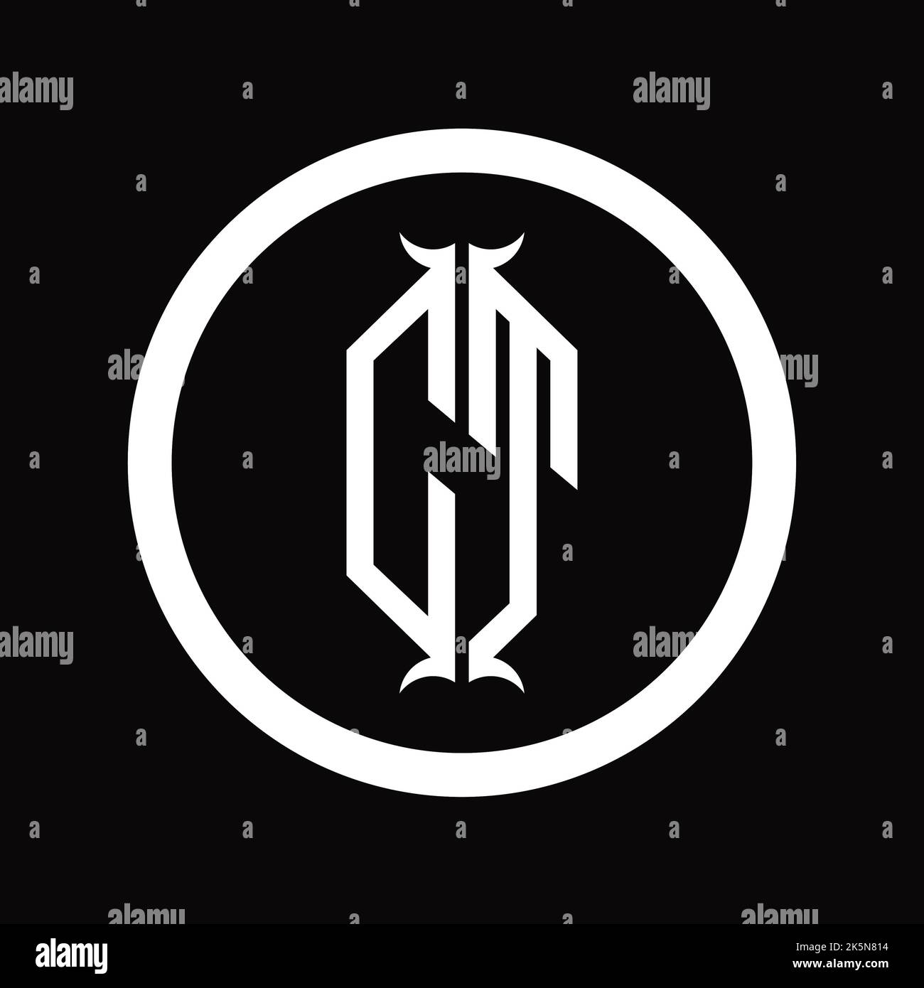 TC Logo monogram letter with hexagon horn shape design template Stock ... TC Logo monogram letter with hexagon horn shape design template Stock ...