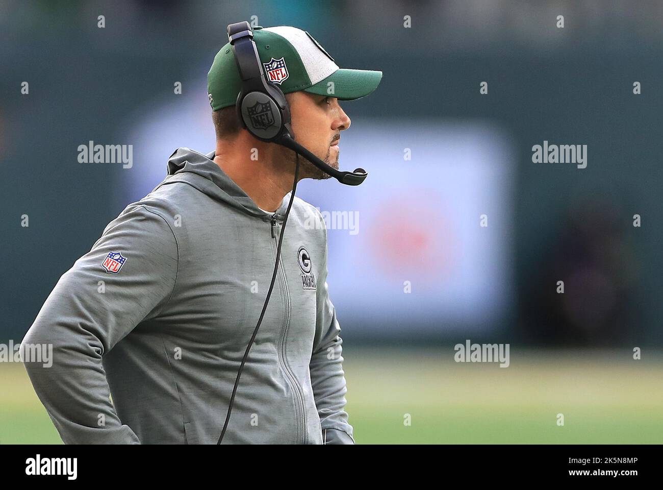 Green Bay Packers head coach Matt LaFleur during the NFL International ...