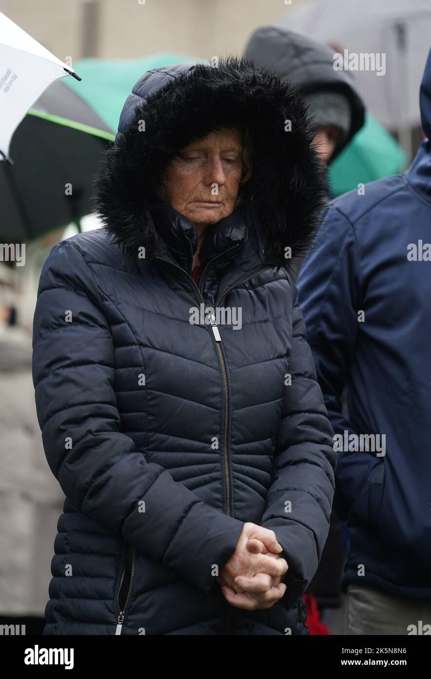 People at a vigil in Milford, Co Donegal for the victims of the ...