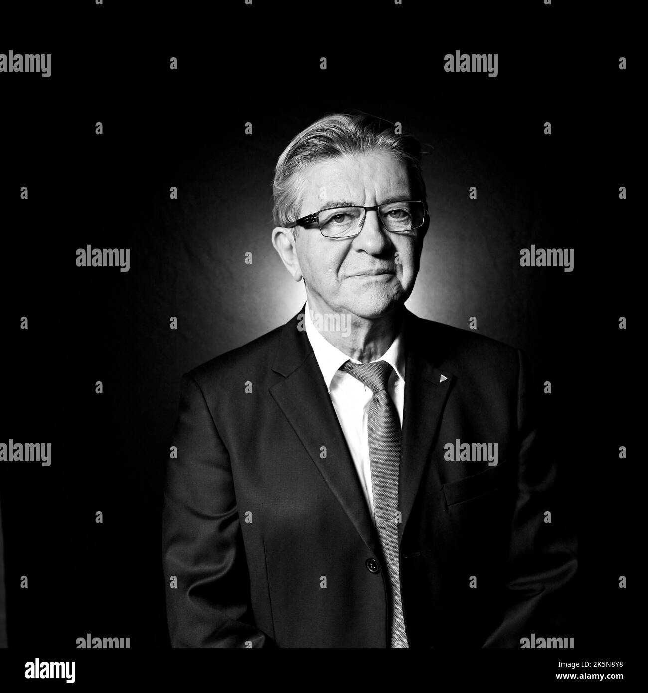 French leftist movement La France Insoumise (LFI) leader Jean-Luc ...