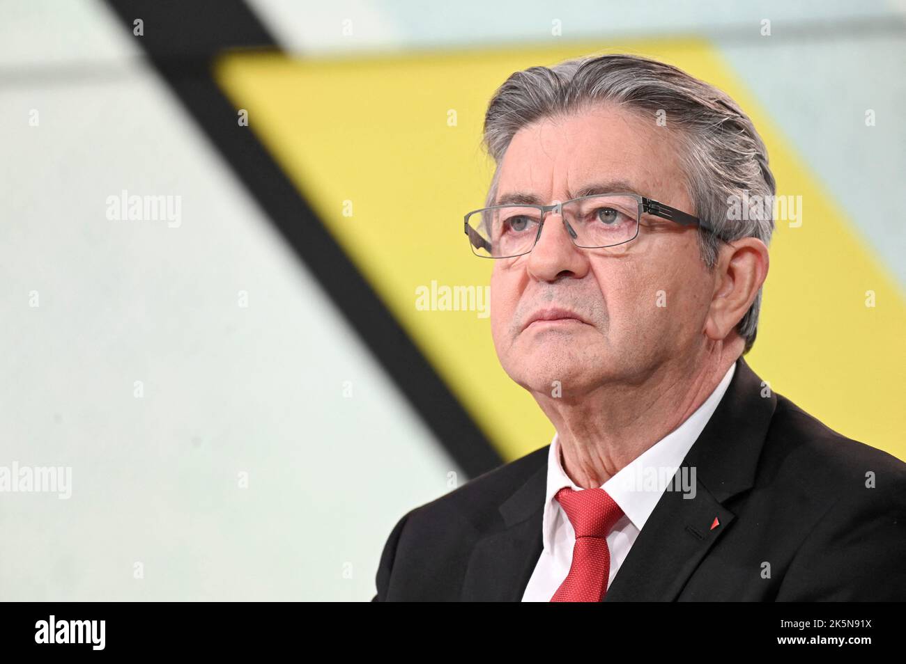 French leftist movement La France Insoumise (LFI) leader Jean-Luc ...