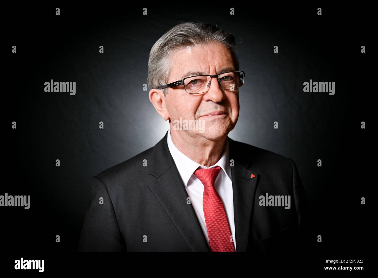 French leftist movement La France Insoumise (LFI) leader Jean-Luc ...