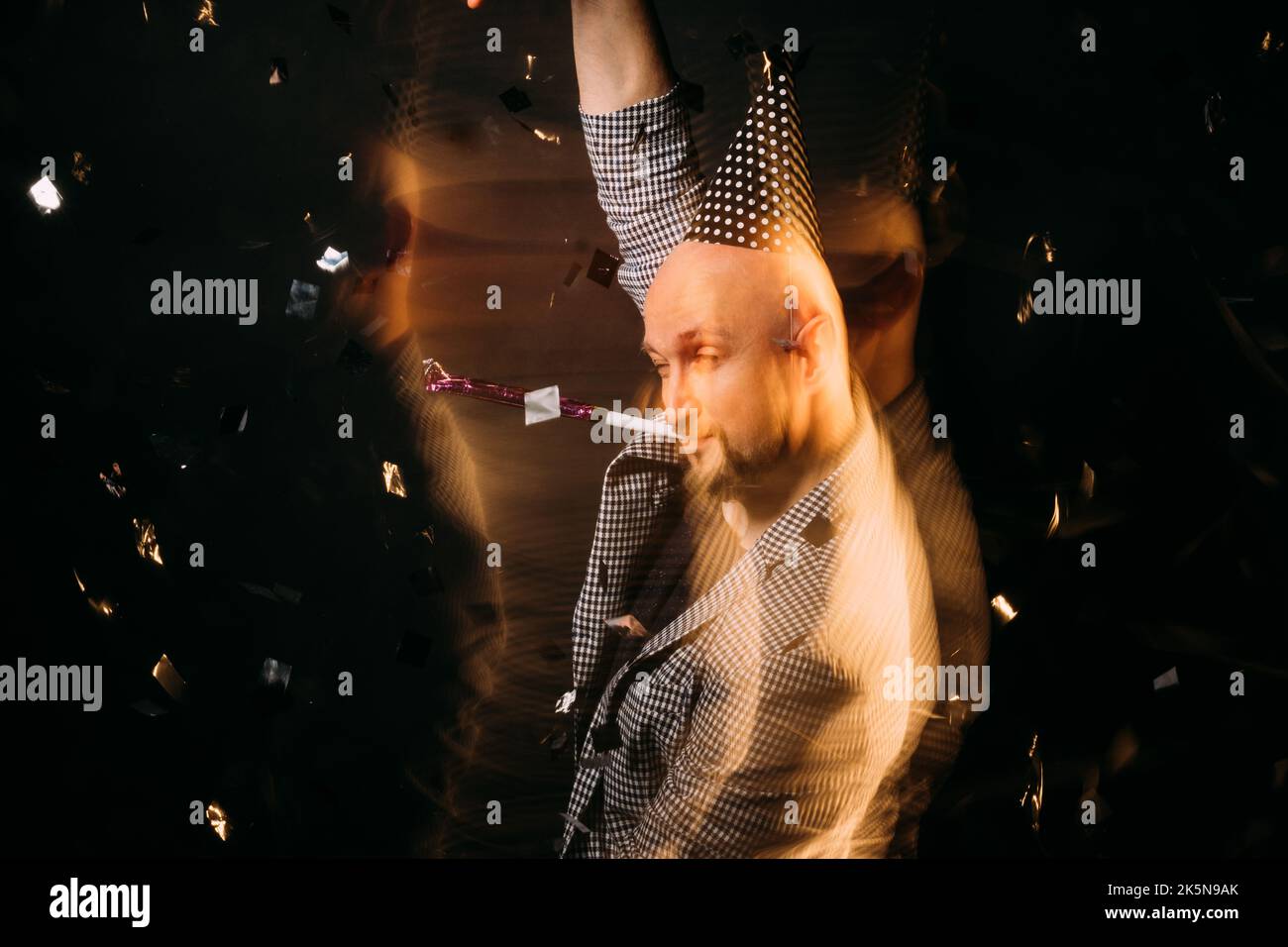 birthday man holiday joy happy celebration Stock Photo - Alamy