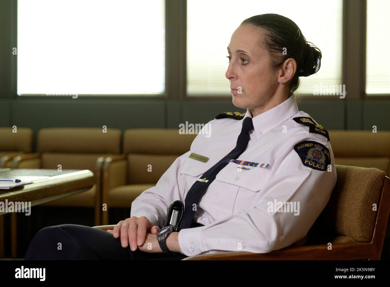 Assistant Commissioner Rhonda Blackmore during an interview with the ...