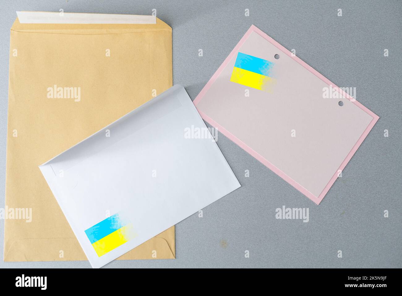 National envelope design hi-res stock photography and images - Alamy