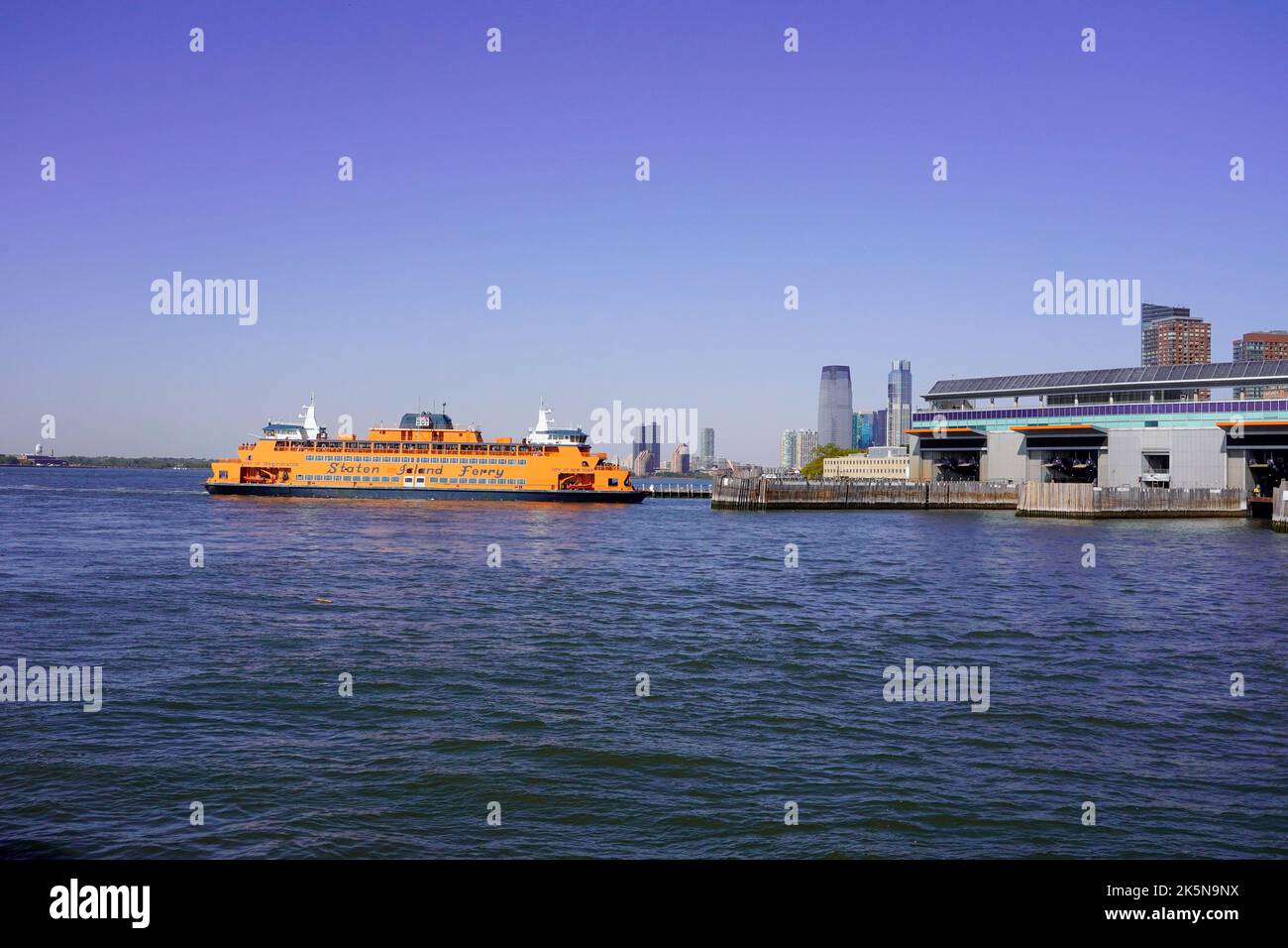 New York, USA. 10/0702022 New York City, NY Staten Island Ferry, Staten ...