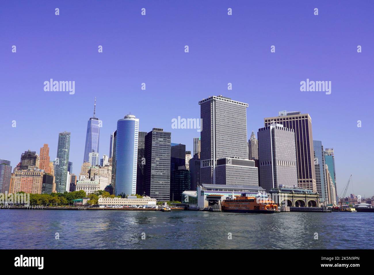 New York, USA. 10/0702022 New York City, NY Staten Island Ferry, Staten ...