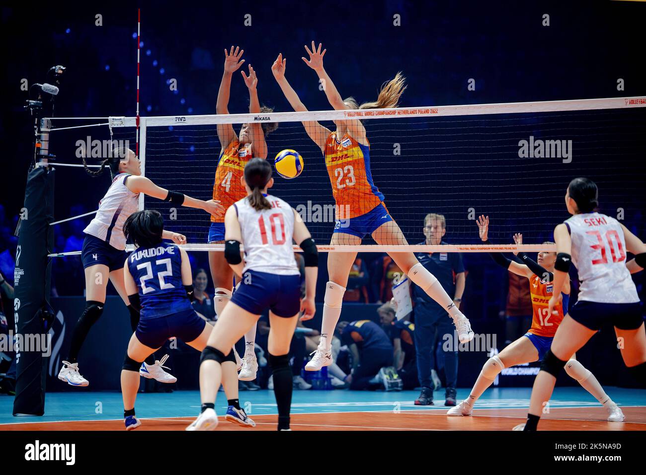 ROTTERDAM - Celeste Plak and Eline Timmerman of the Netherlands in ...