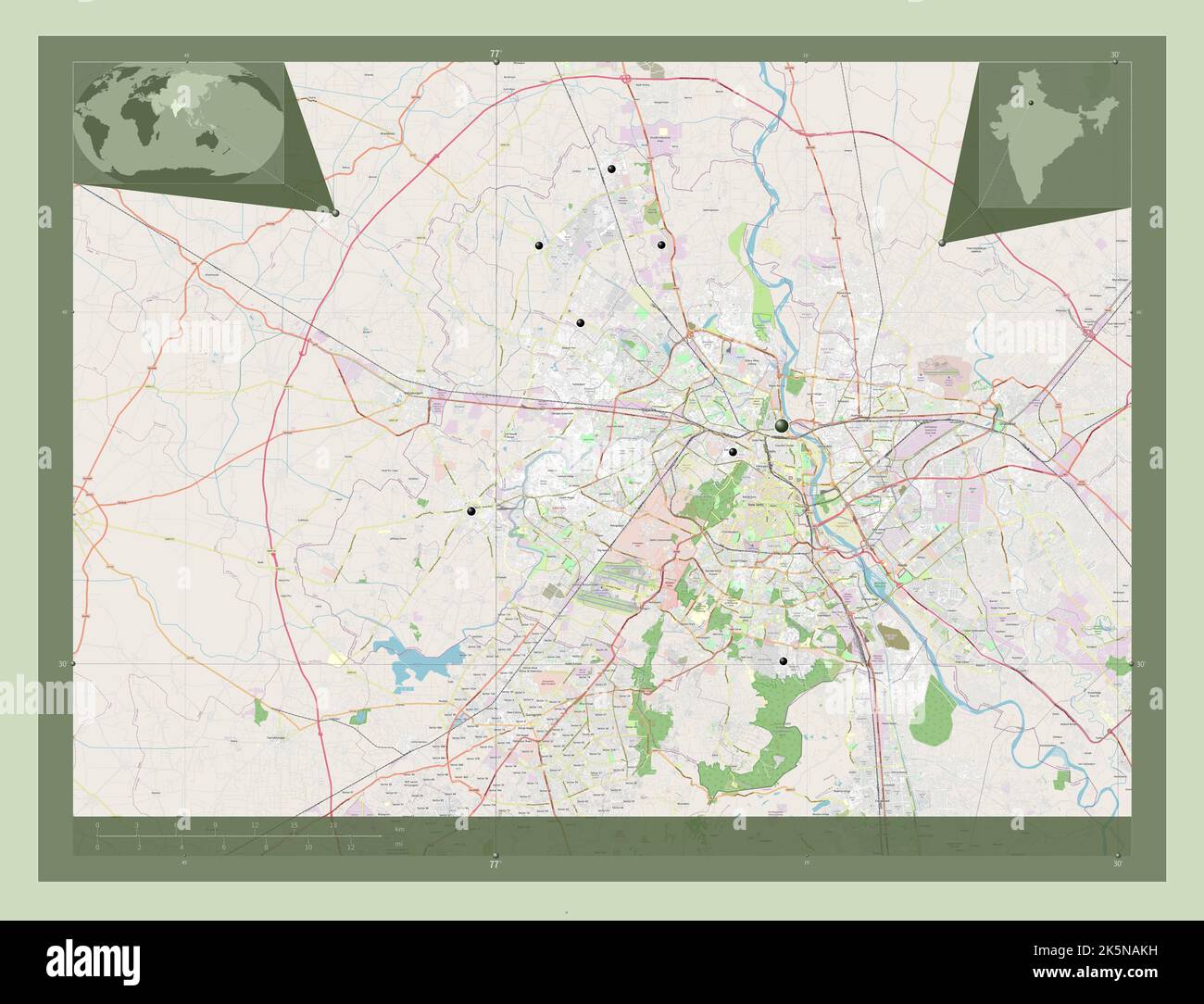 National Capital Territory of Delhi, union territory of India. Open ...