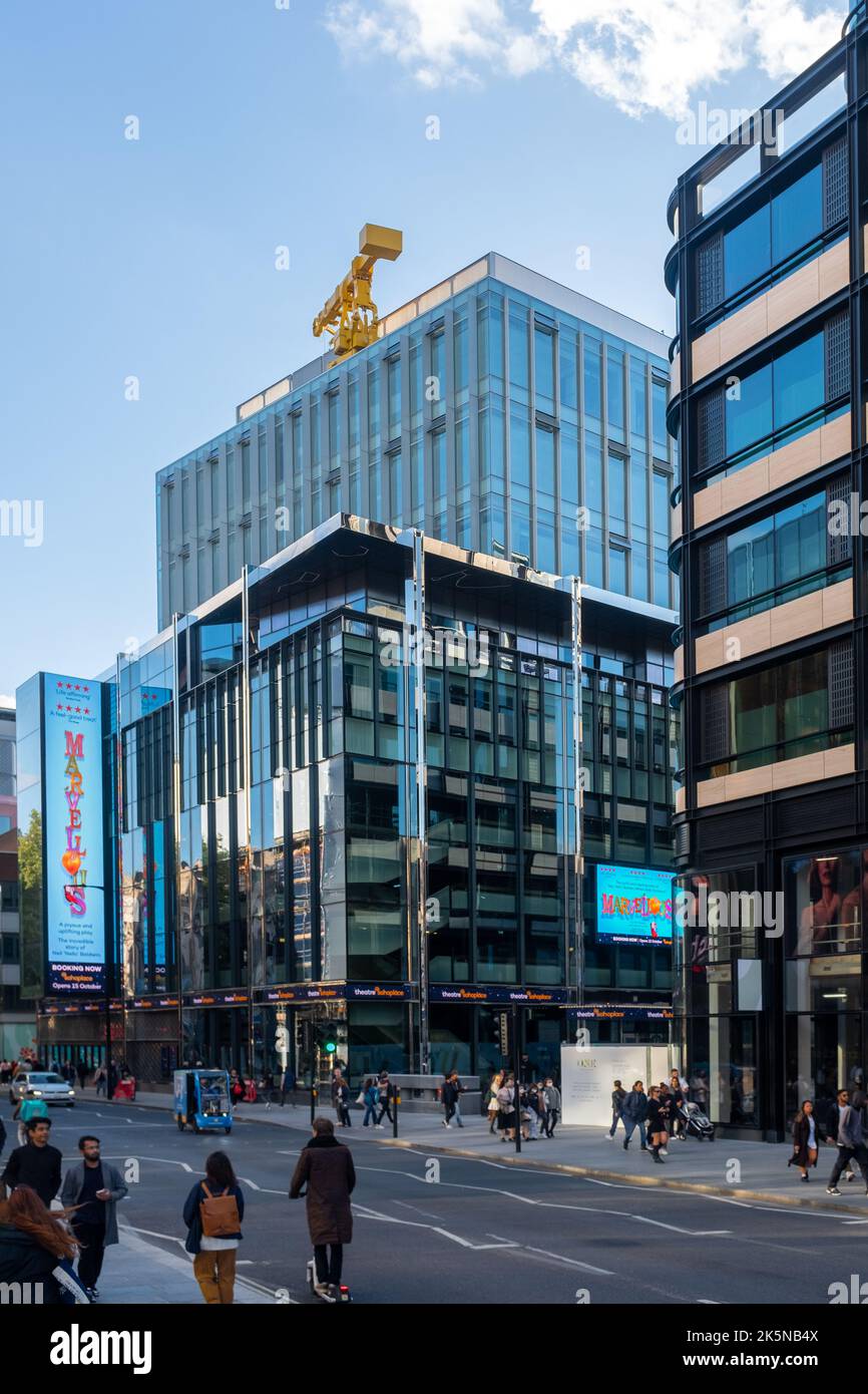 Soho Place Theatre and One Oxford Street, London, UK Stock Photo - Alamy