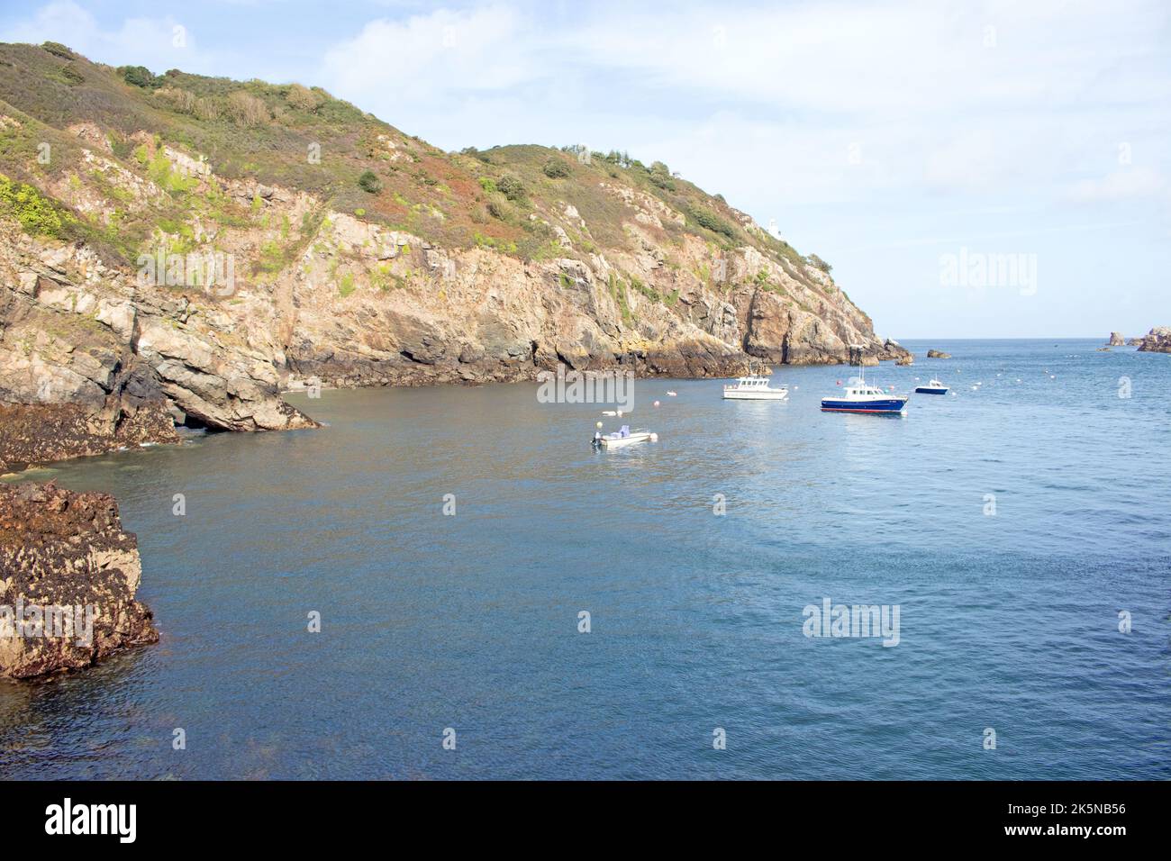 Sark, channel islands harbour hi-res stock photography and images - Alamy
