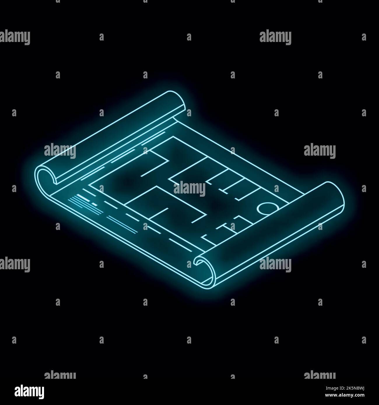 Solving problem plan icon. Isometric of solving problem plan vector ...