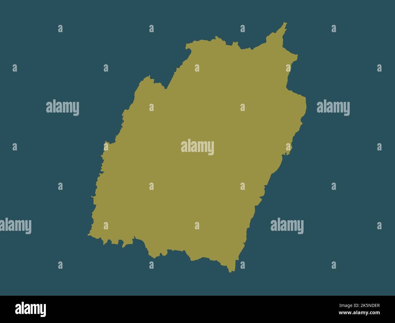 Manipur, state of India. Solid color shape Stock Photo - Alamy