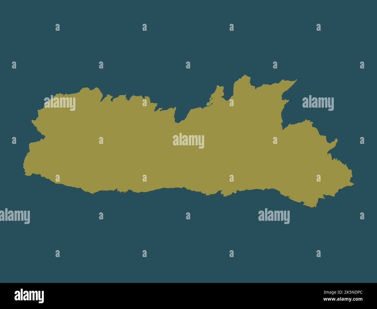 Meghalaya, state of India. Solid color shape Stock Photo - Alamy